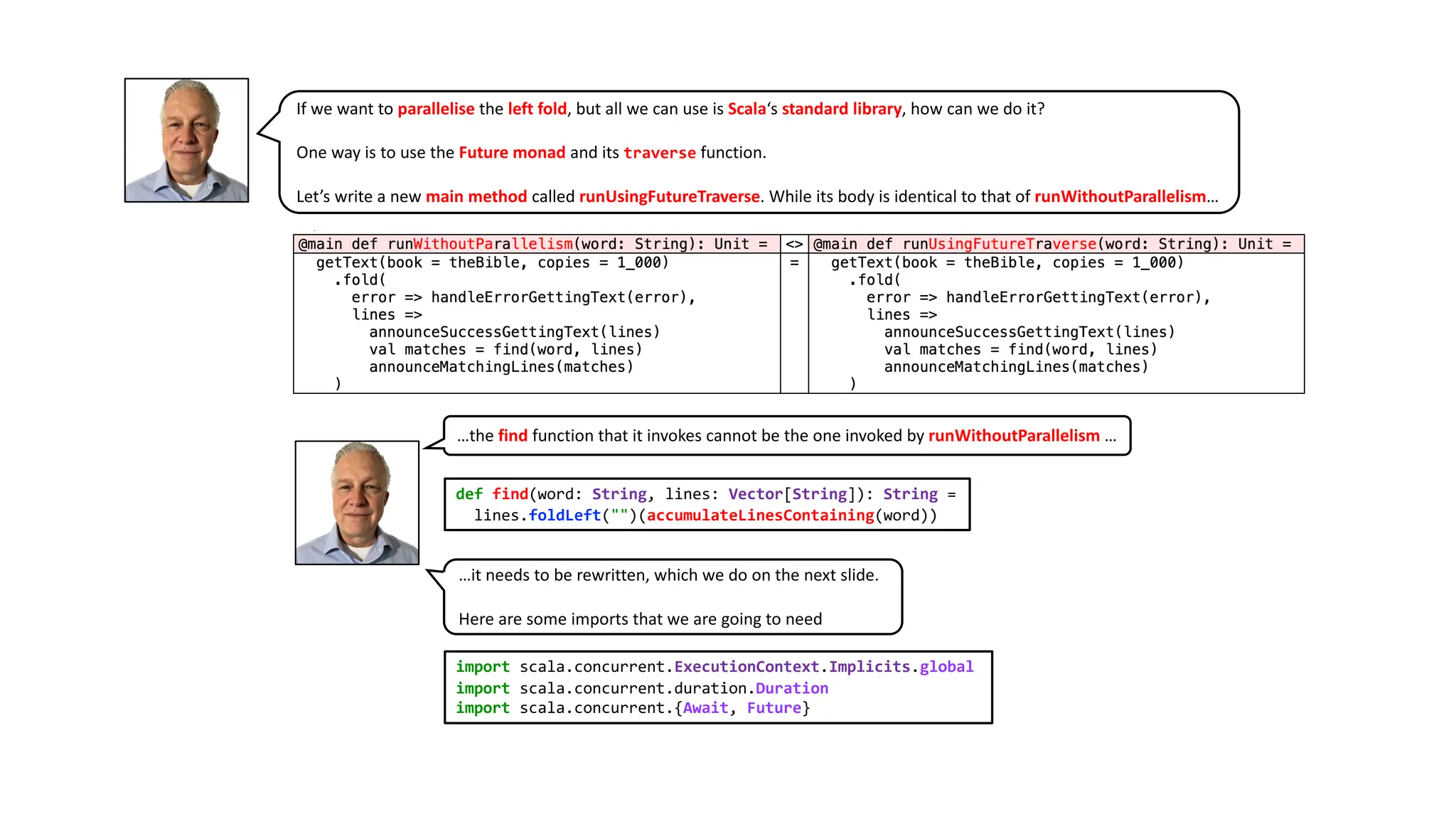 Scala Left Fold Parallelisation - Three Approaches | PPT