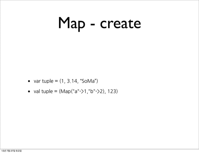 Scala Mapandtuple 