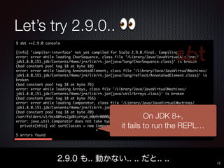 All I learned while working on a Scala OSS project for over six years # ...