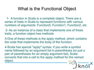 Functional Objects & Function and Closures | PPT