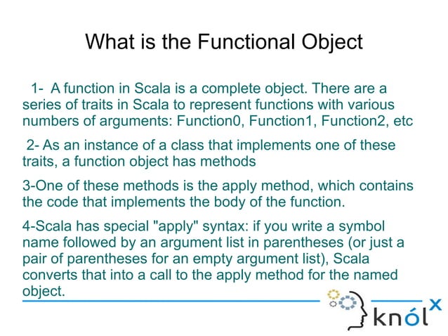 Functional Objects & Function and Closures | PPT