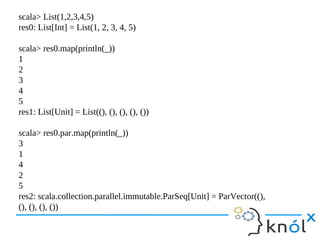 Scala parallel-collections | PDF