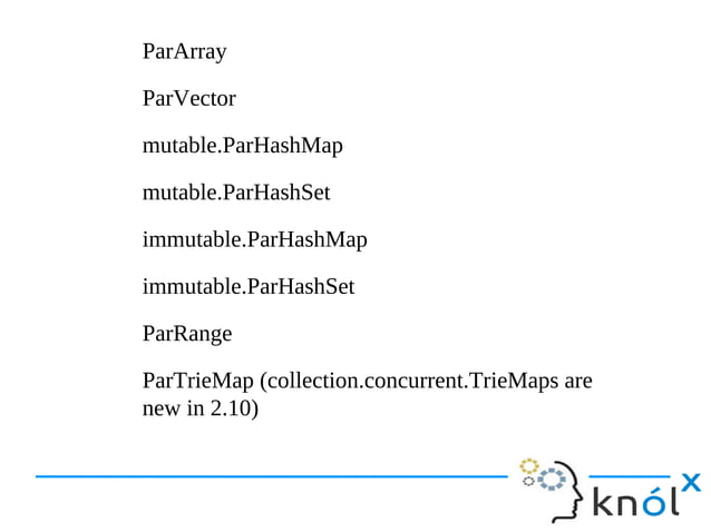Scala Parallel Collections Ppt