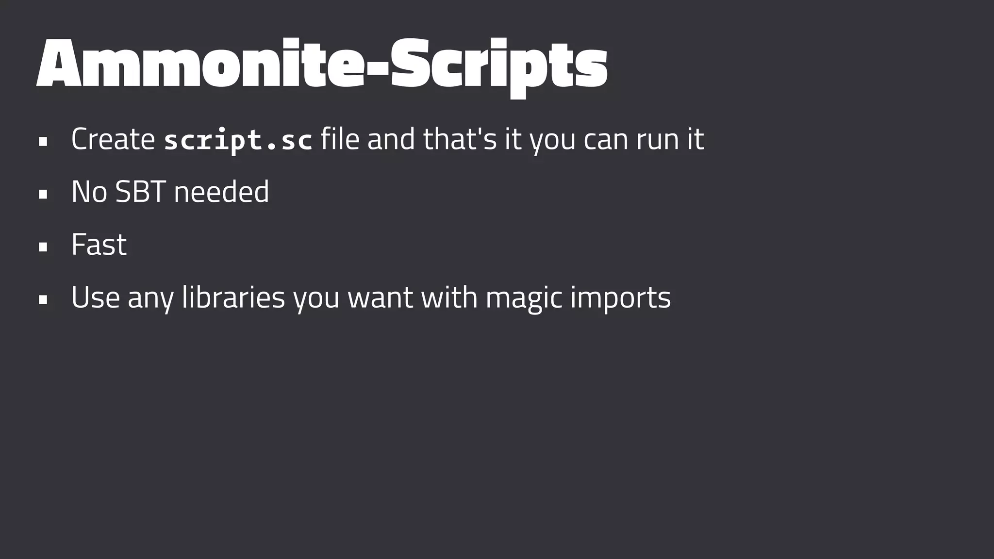Scala scripting-slides | PPT