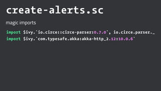 Scala scripting-slides | PPT