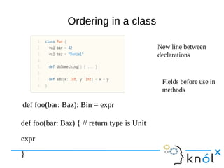 Scala style-guide | PDF | Programming Languages | Computing