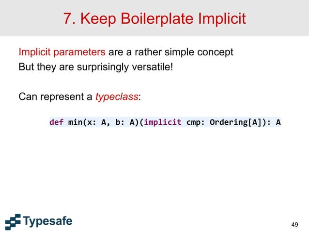 Scala - The Simple Parts, SFScala presentation | PPT