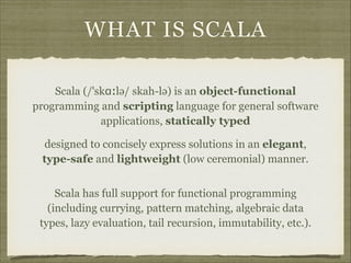 Scala the good and bad parts | PDF