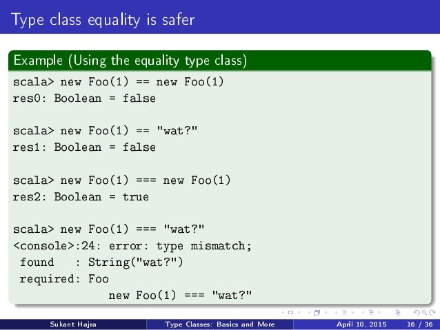 Scala Type Classes Basics And More
