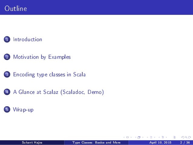 Scala Type Classes: Basics and More