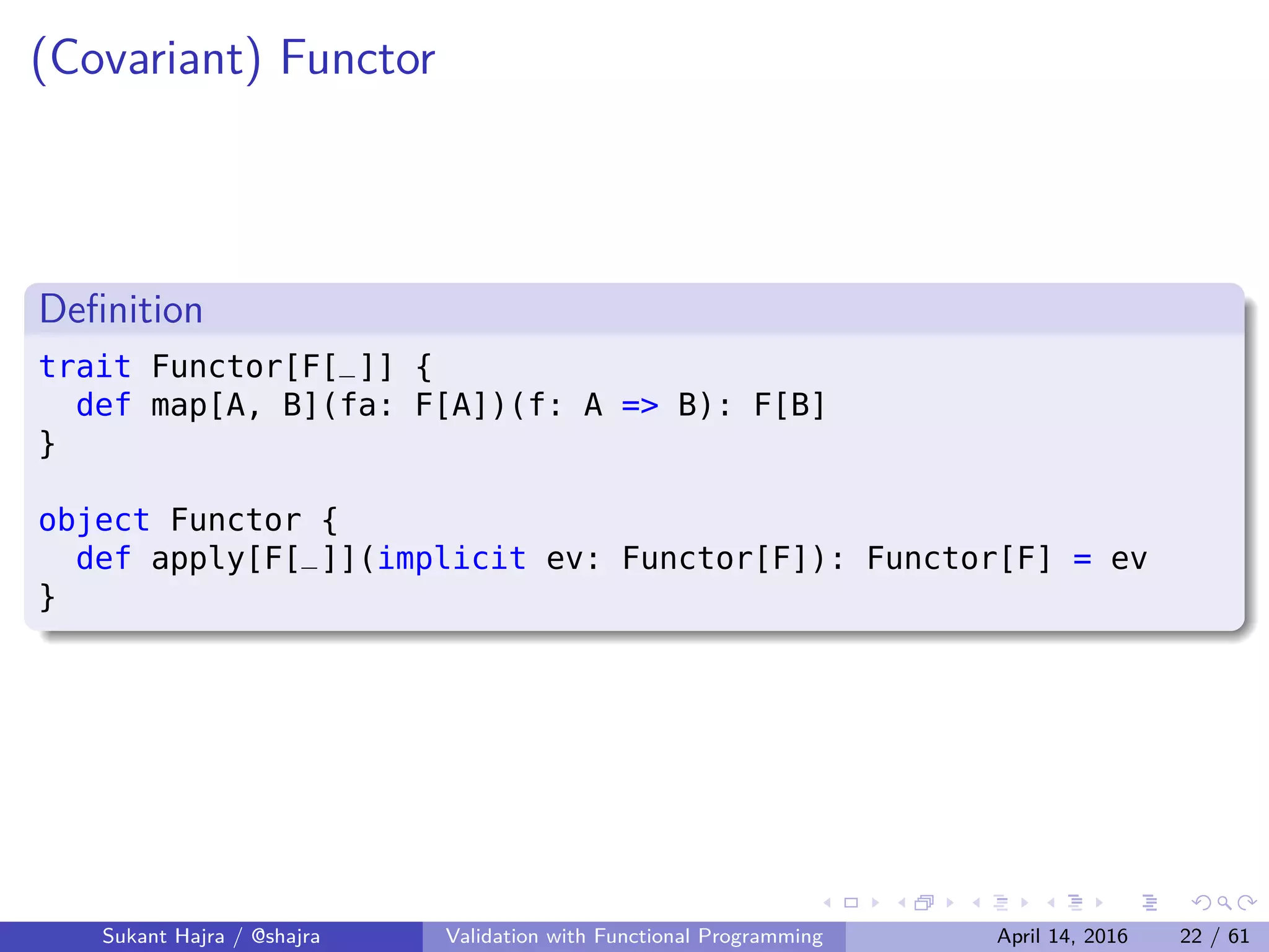 Scala Validation With Functional Programming Ppt 