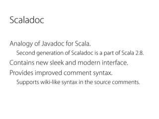 Scala and its Ecosystem | PPT