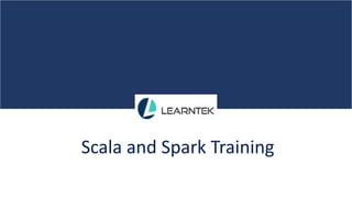 Scala and spark | PPT