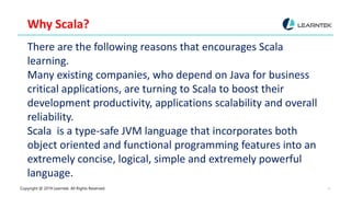Scala and spark | PPT