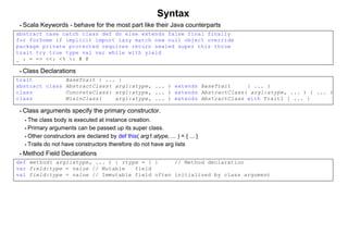 DOSUG Scala Basic Concepts 0805 | PPT | Free Download