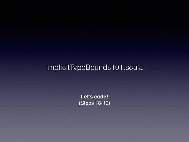 Introduction To Scala Implicits Pimp My Library And Typeclasses Ppt