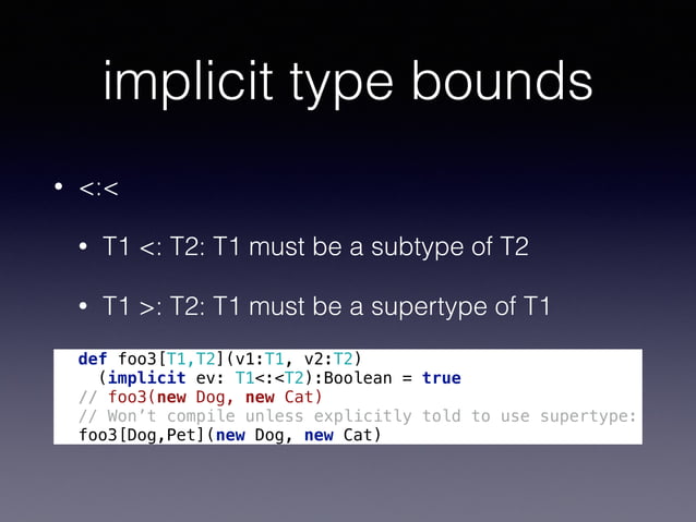 Introduction to Scala Implicits, Pimp my library and Typeclasses | PPT
