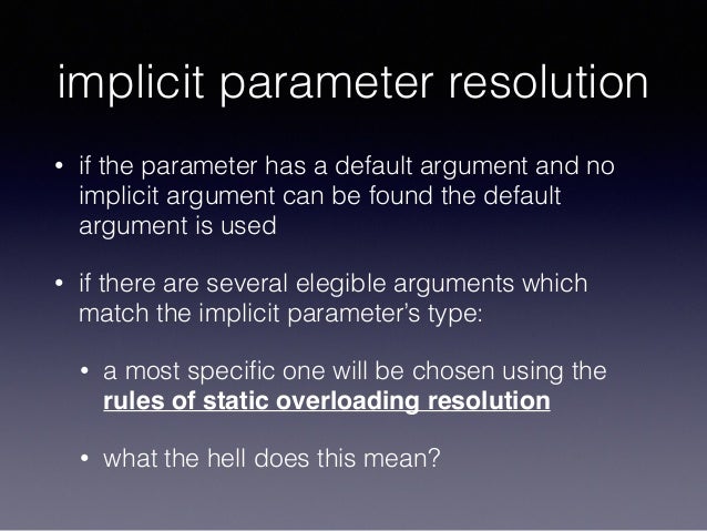 Introduction to Scala Implicits, Pimp my library and Typeclasses