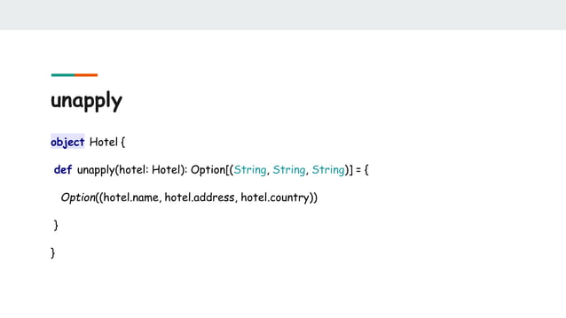 Scala best practices | PPT