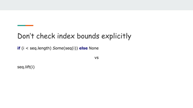 Scala best practices | PPT