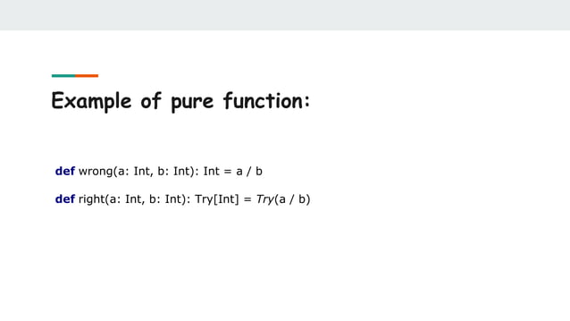 Scala best practices | PPT