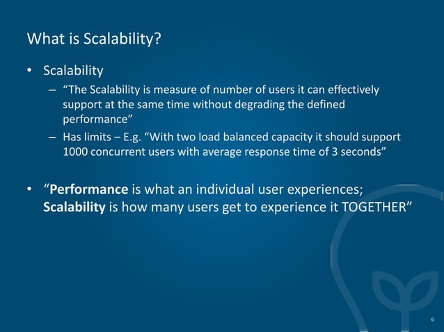 Scalability Design Principles - Internal Session | PPT