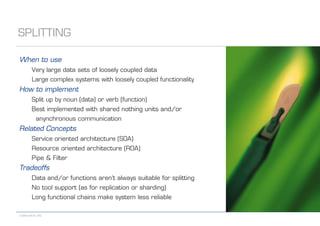 Scalability patterns | PDF
