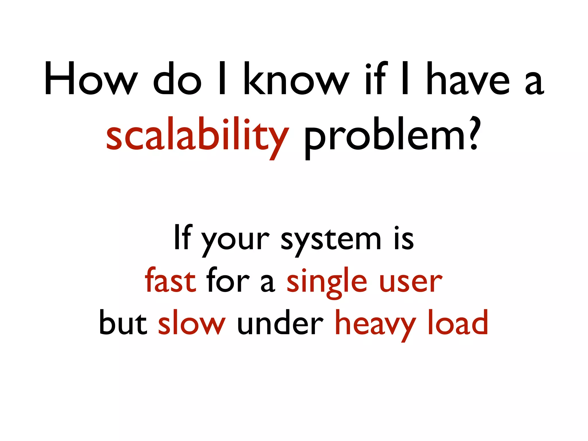 Scalability, Availability & Stability Patterns | PDF | Databases | Computer Software and ...