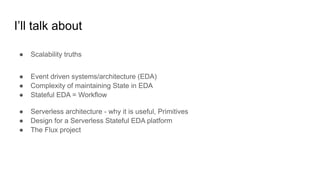 Scalability truths and serverless architectures | PPT