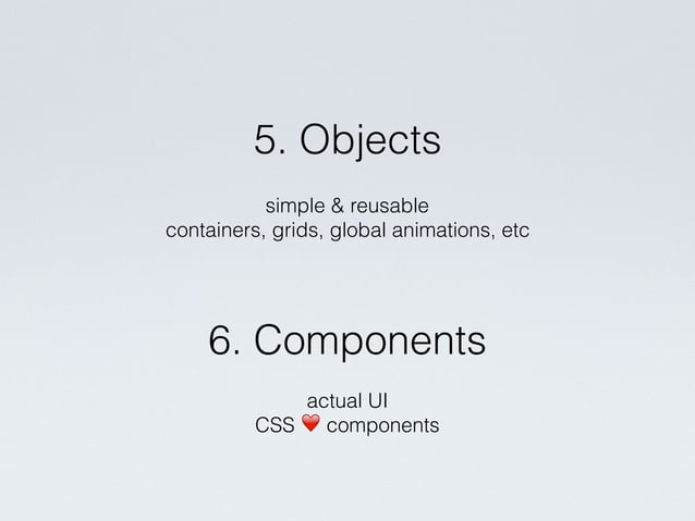 Scalable CSS Architecture | PPT