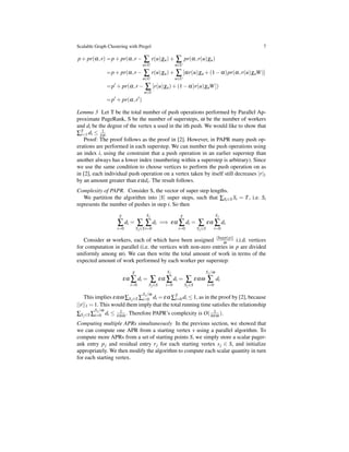 Scalable Graph Clustering with Pregel | PDF
