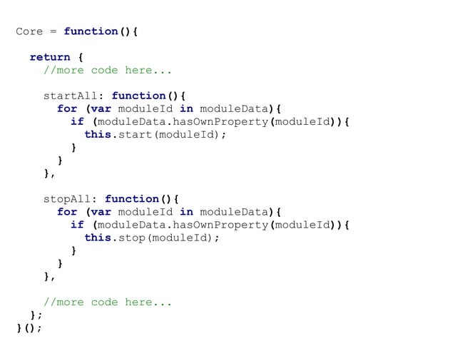 Scalable JavaScript Application Architecture | PPT