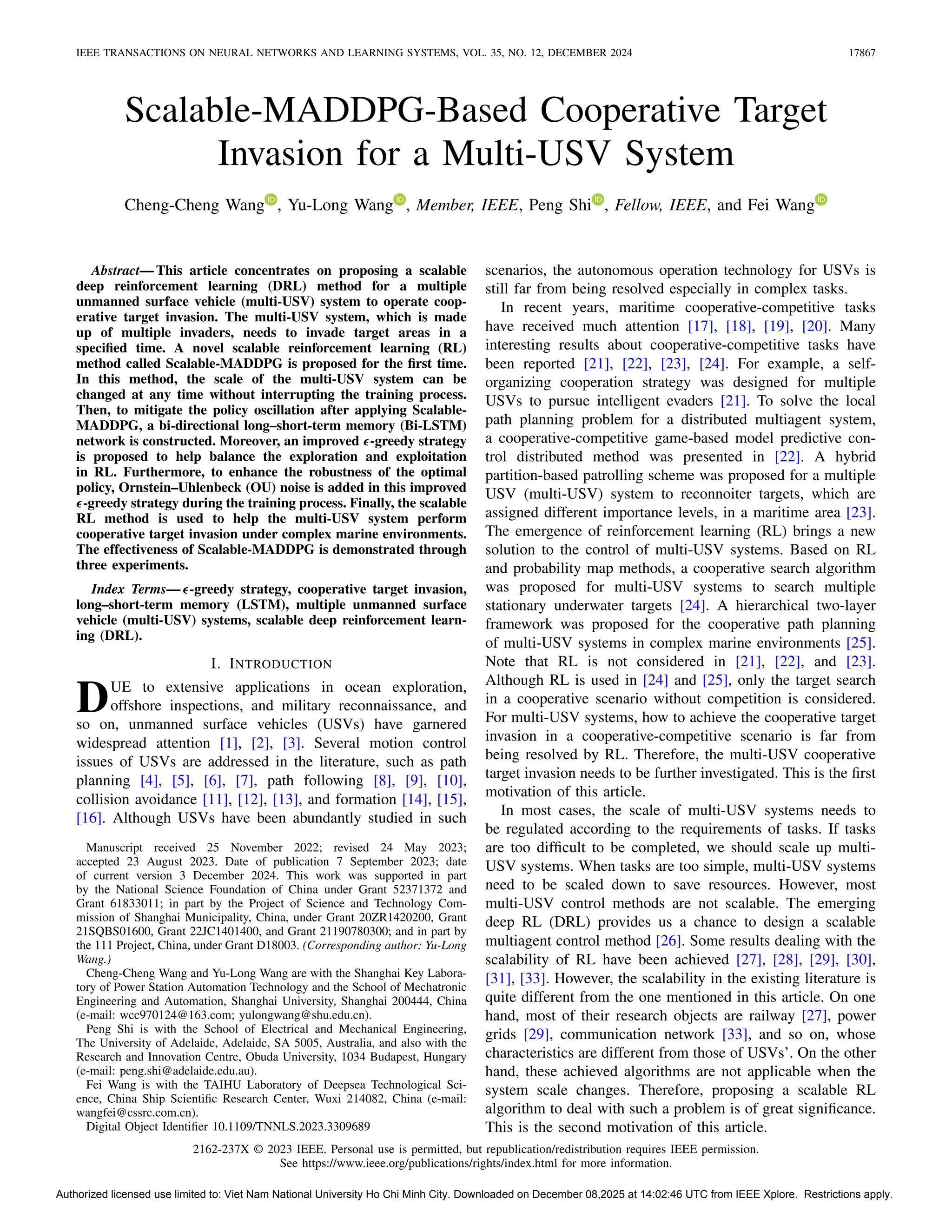 Scalable-MADDPG-Based Cooperative Target Invasion for a Multi-USV System.pdf