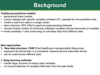 Deep Learning for EHR Data | PPTX