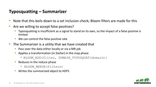 Scalable and adaptable typosquatting detection in Apache Metron | PPTX | Web Development | Internet