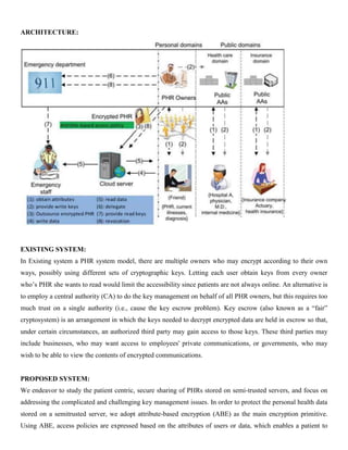 Scalable and secure sharing of personal health records in cloud computing using attribute based ...
