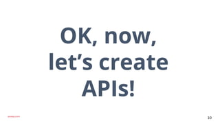 Scalable API design and lifecycle for the future | PDF