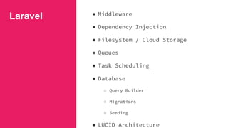 Building Scalable Applications with Laravel | PPT