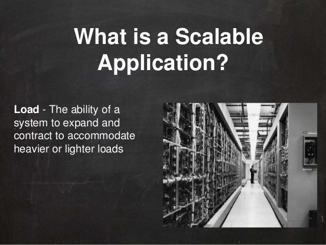 Scalable Applications with Scala