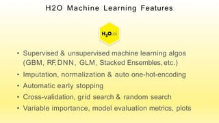Scalable Automatic Machine Learning with H2O | PDF