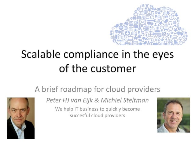 Scalable cloud governance, risk management and compliance | PPTX ...