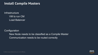 Configuring Highly Scalable Compile Masters, Vasco Cardoso, AWS | PPT