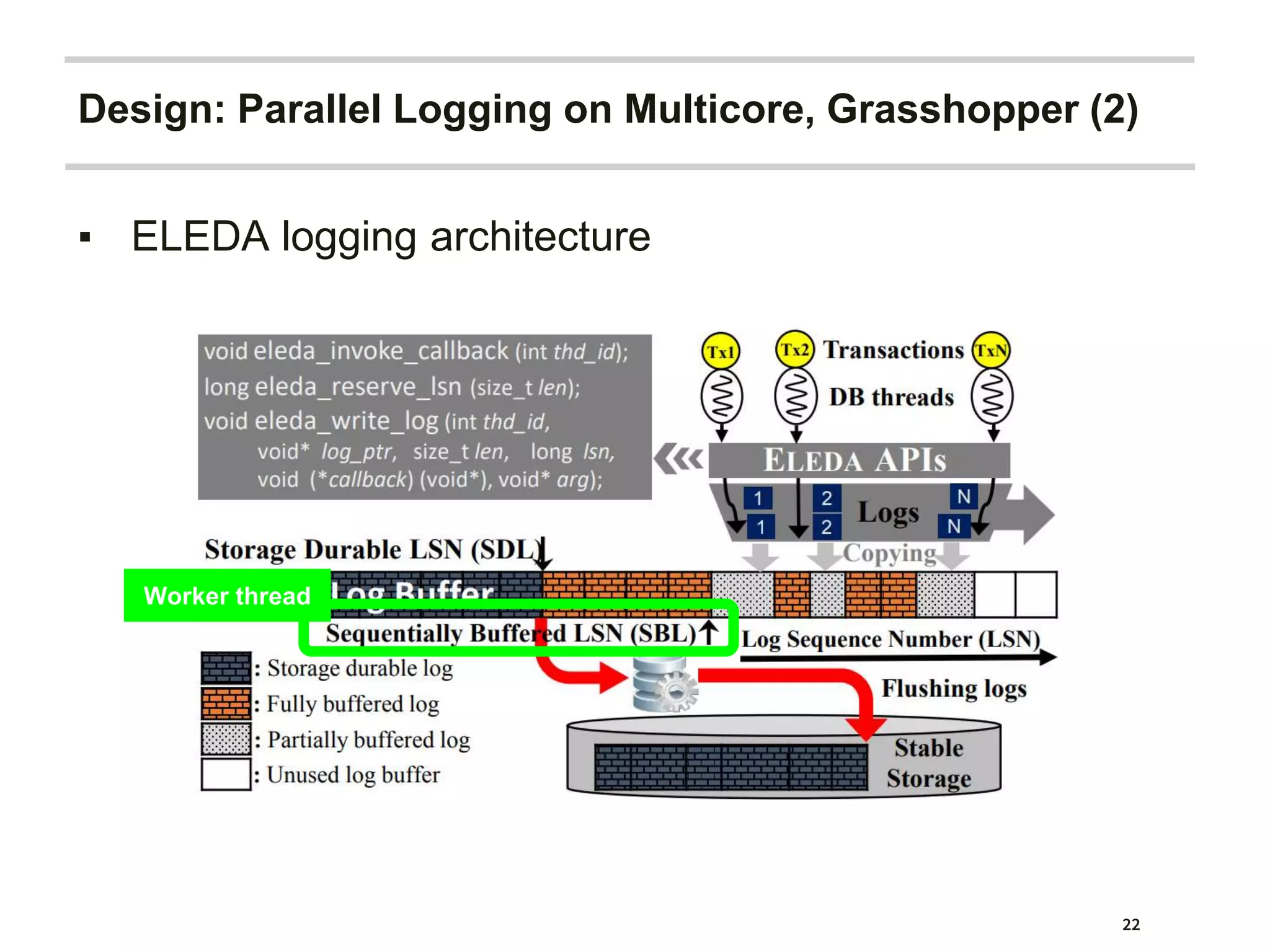 Paper_Scalable database logging for multicores | PPTX | Databases ...