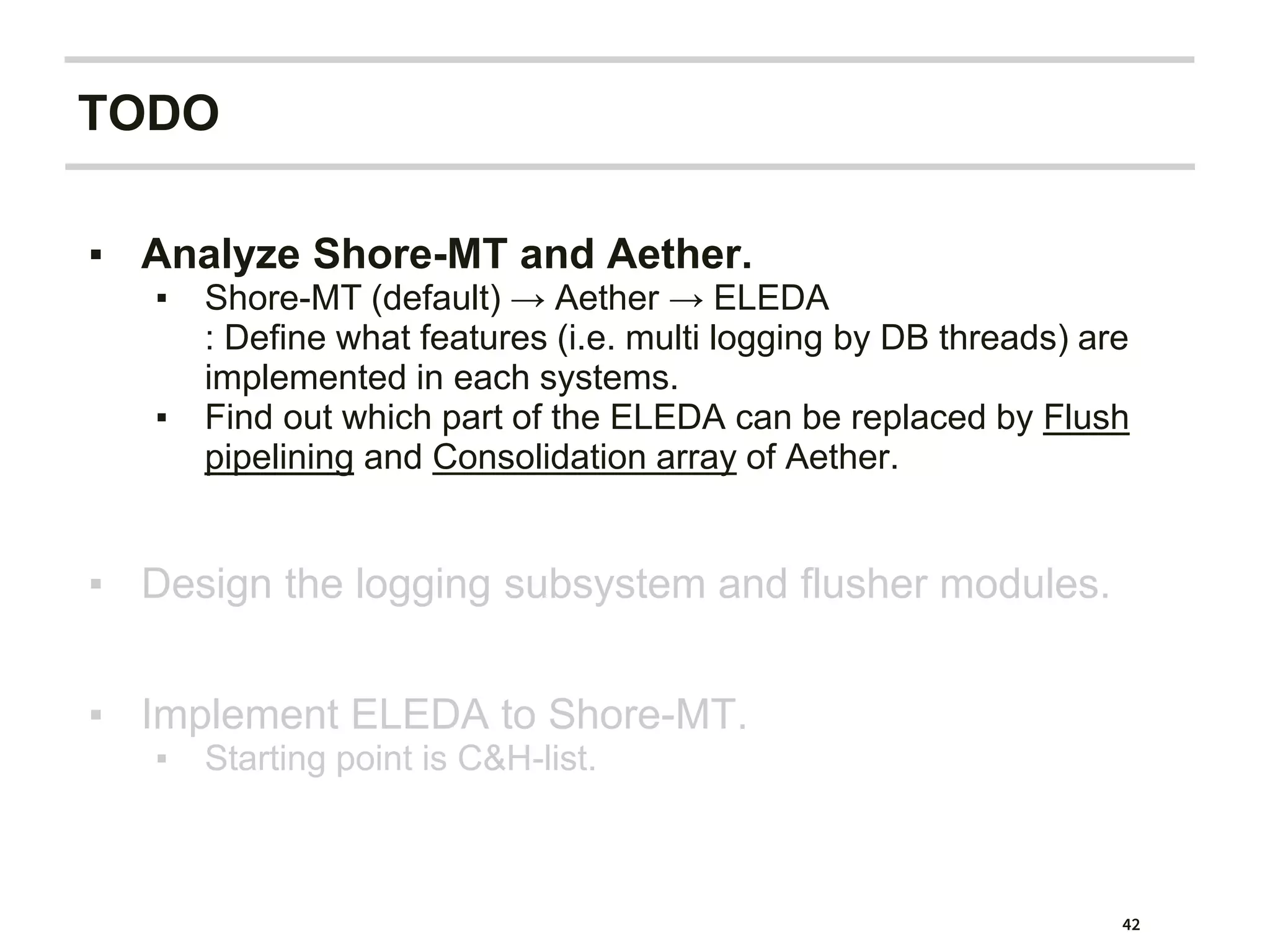 Paper_Scalable database logging for multicores | PPTX