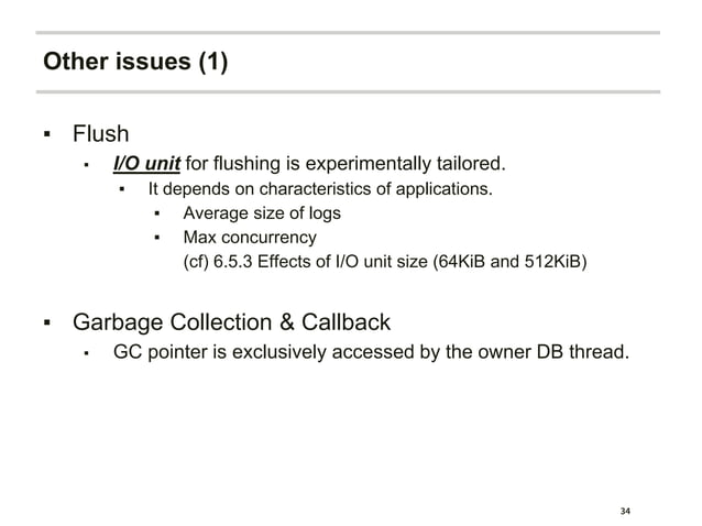 Paper_Scalable database logging for multicores | PPT