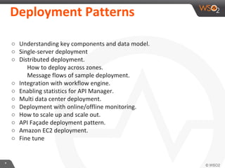 Scalable Deployment Patterns in WSO2 API Manager | PDF