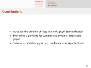 Scalable Dynamic Graph Summarization | PDF