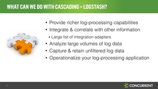 Elasticsearch + Cascading for Scalable Log Processing | PDF
