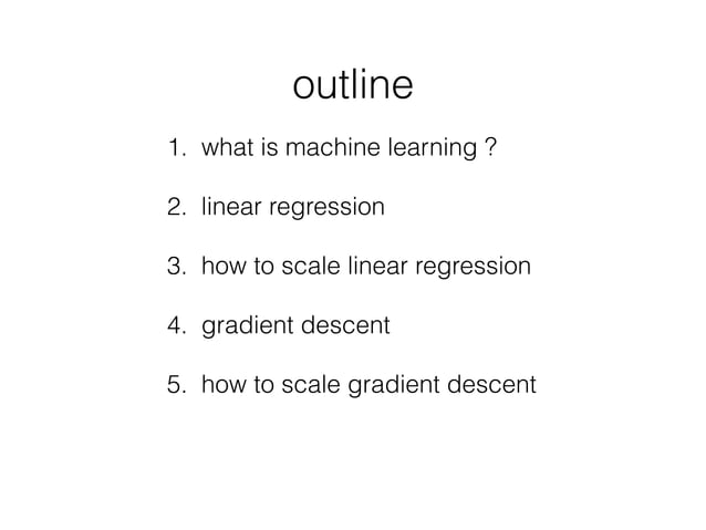 Scalable machine learning | PPT