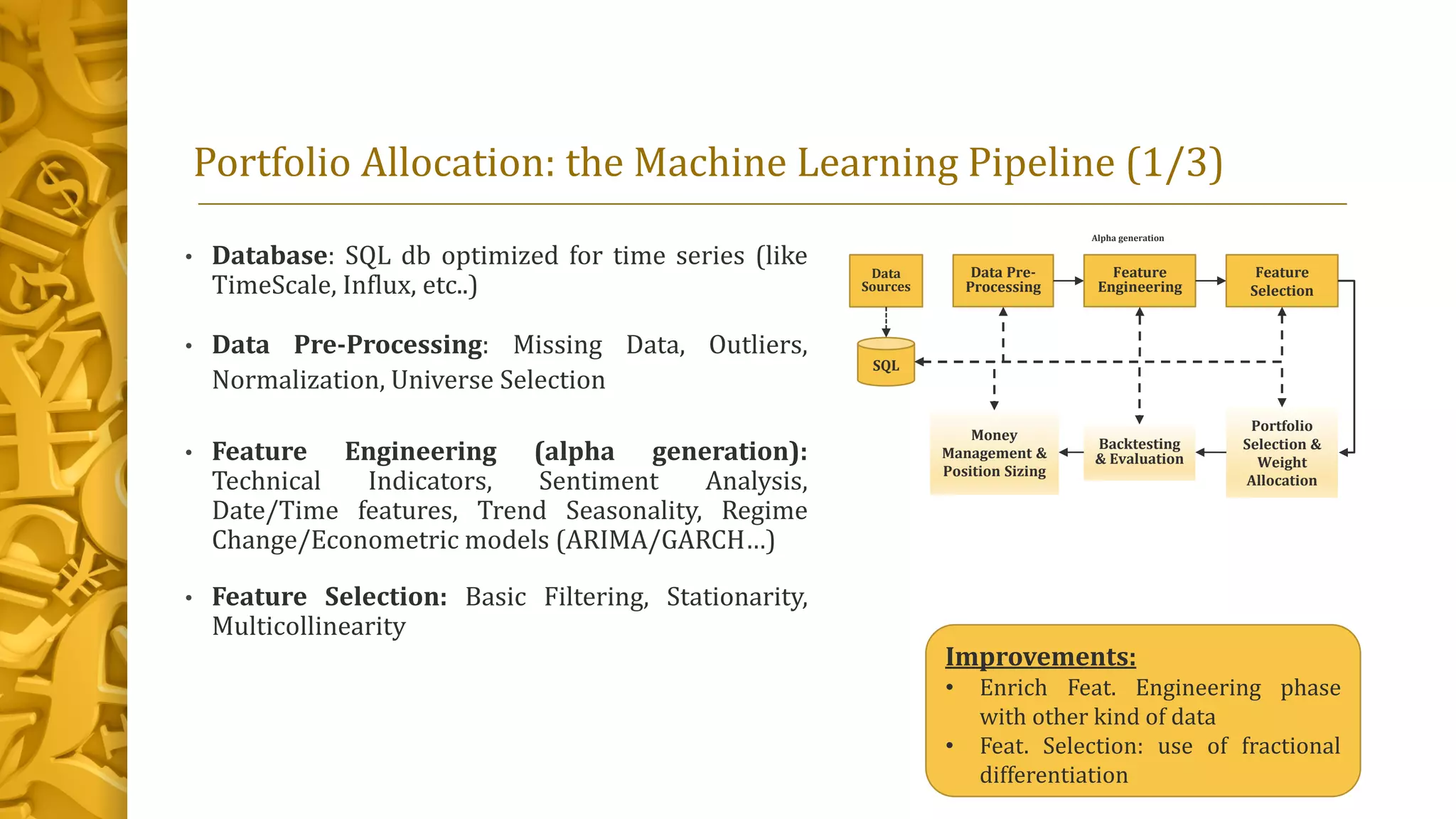 Portfolio Assets Allocation with Machine Learning | PDF